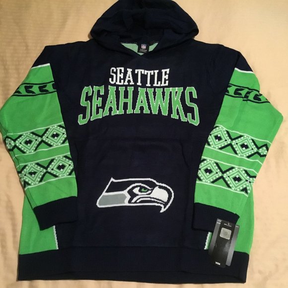 NFL | Shirts | Seattle Seahawks Hoodie Sweater Nwt | Poshmark